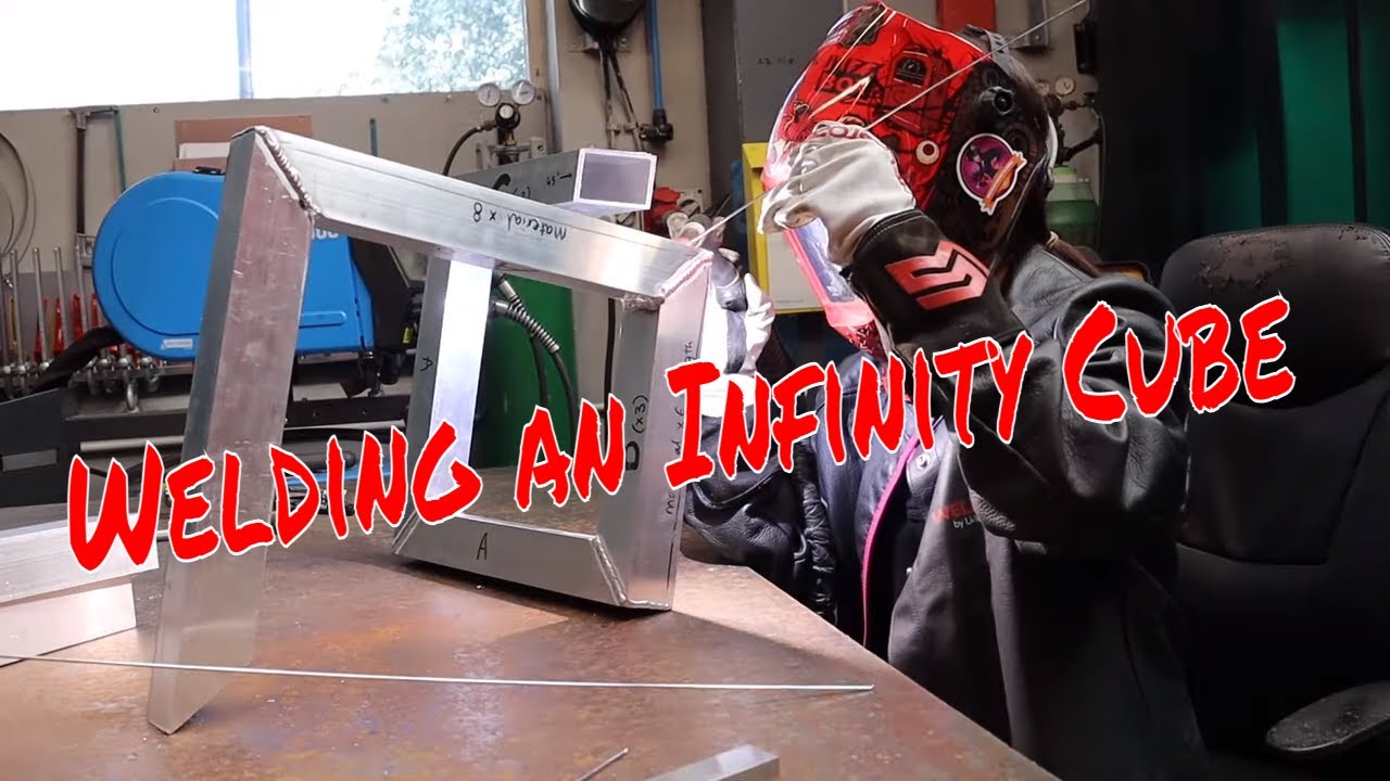 How to Weld an Infinity Cube - YouTube