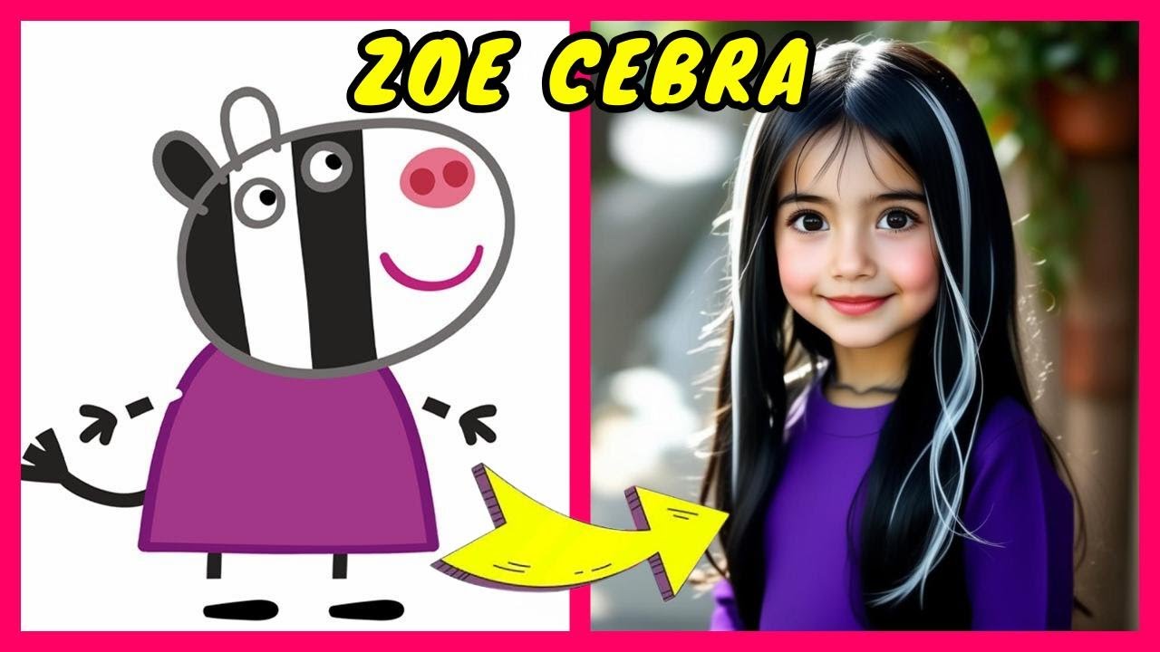 PEPPA PIG en la VIDA REAL😱 + ¡ADIVINA LA VOZ! 😀Peppa🐷Danny🐶Suzy🐑George🦖Zoe😍🎶 - YouTube