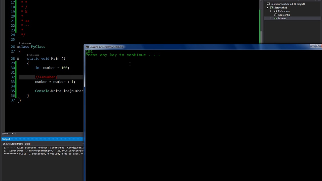 C# хичээл (Ерөнхий) 09 - Increment and decrement operator - YouTube