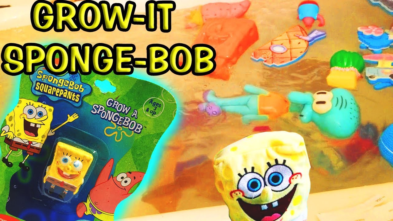 GROW UR OWN SPONGEBOB & PATRICK IN THE TUB COMMERCIAL - YouTube