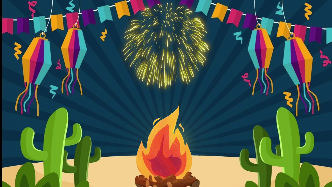 BACKGROUND JUNINO - FUNDO ANIMADO FESTA JUNINA - YouTube