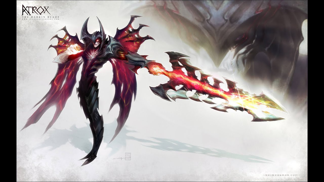 Aatrox - The Darkin Blade Montage - YouTube