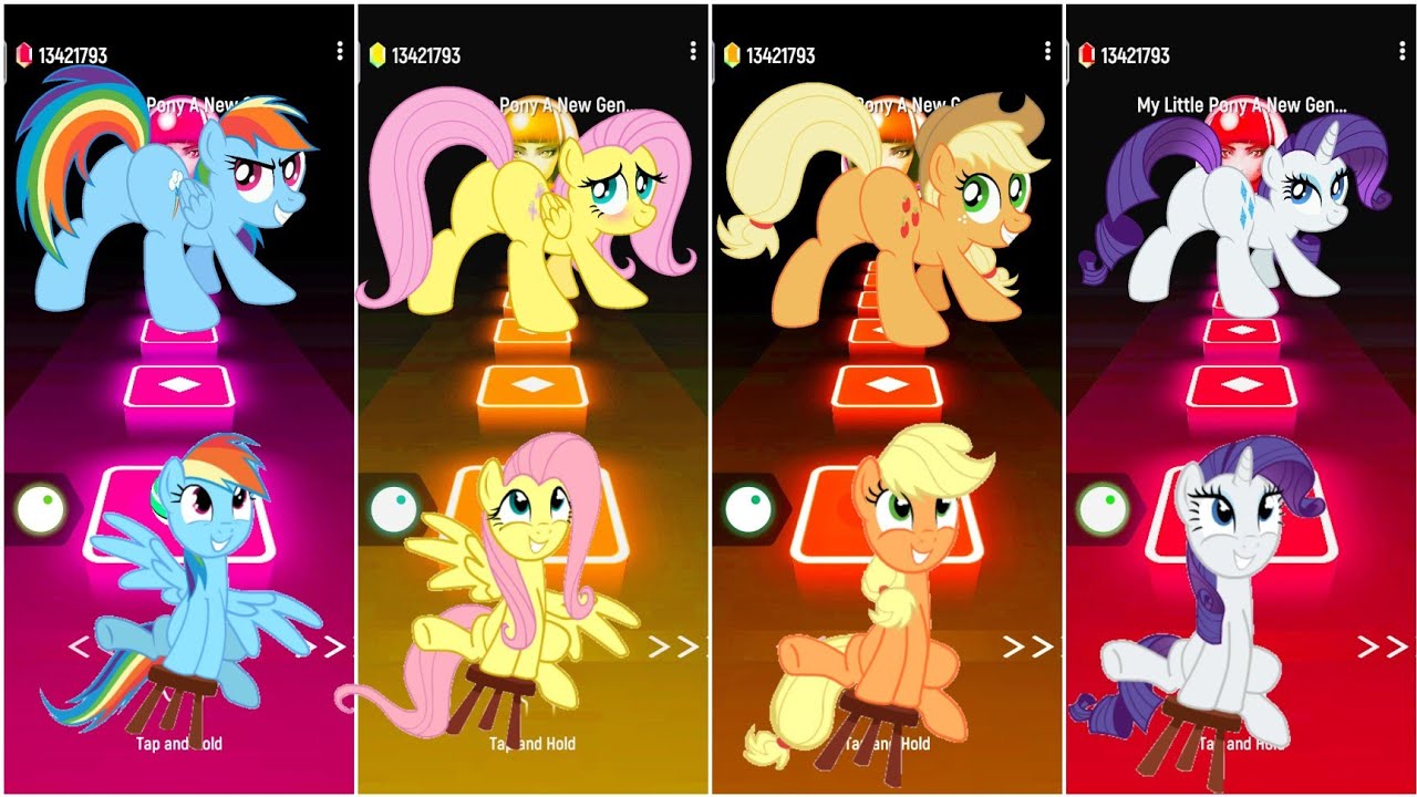 Shake It Mlp - Rainbow dash - Fluttershy - Applejack - Rarity Song ...