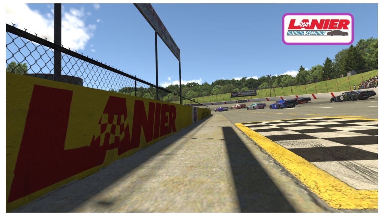 IRACING - Super Late Model @ Lanier National Speedway - YouTube