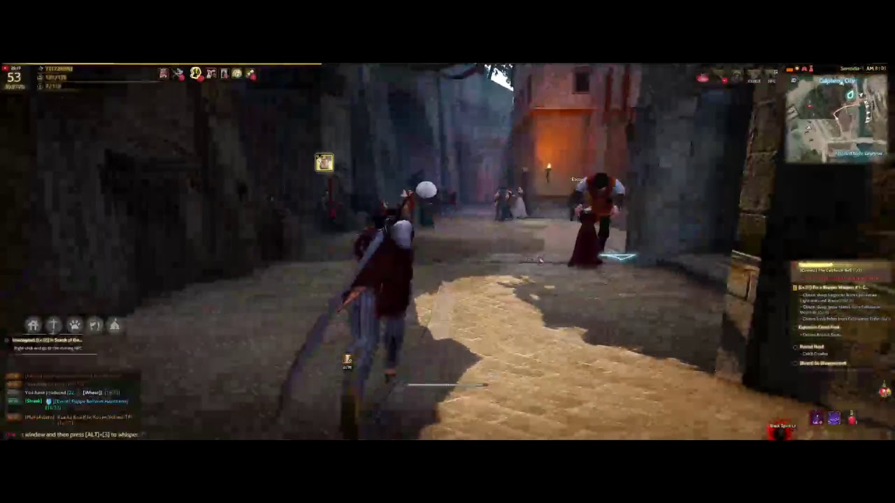 Black Desert Online : Altinova to Calpheon city - YouTube