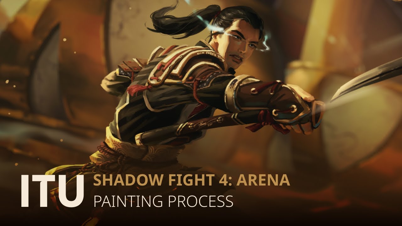 ITU - Shadow Fight 4: Arena【Painting Process】 - YouTube
