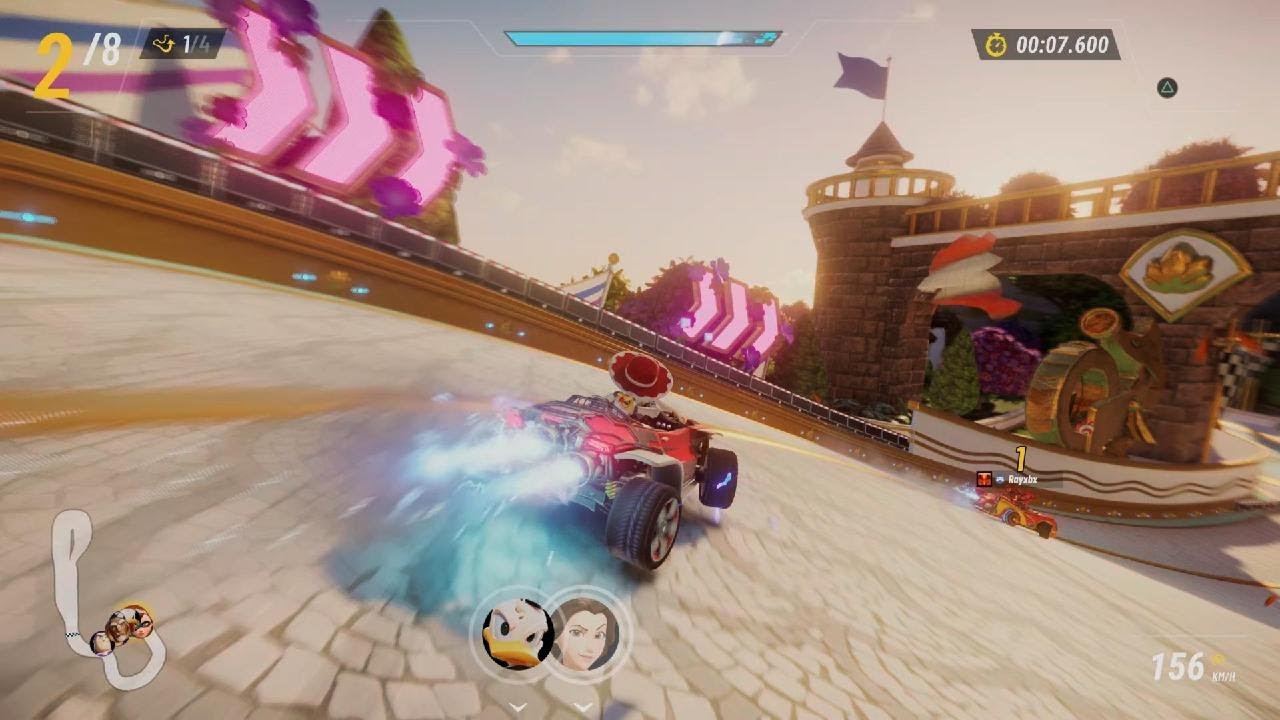Disney Speedstorm multiplayer 4K Season 11 - YouTube