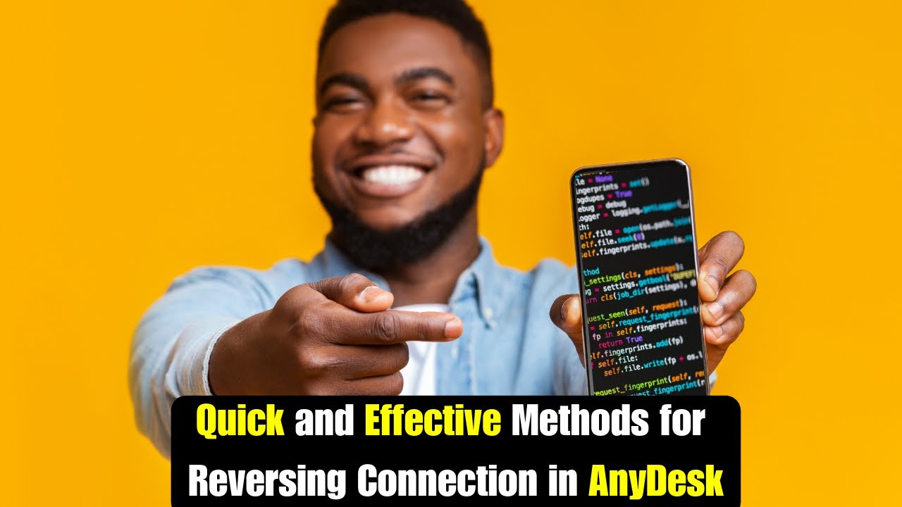 How to reverse connection in anydesk | how to reverse access in anydesk ...