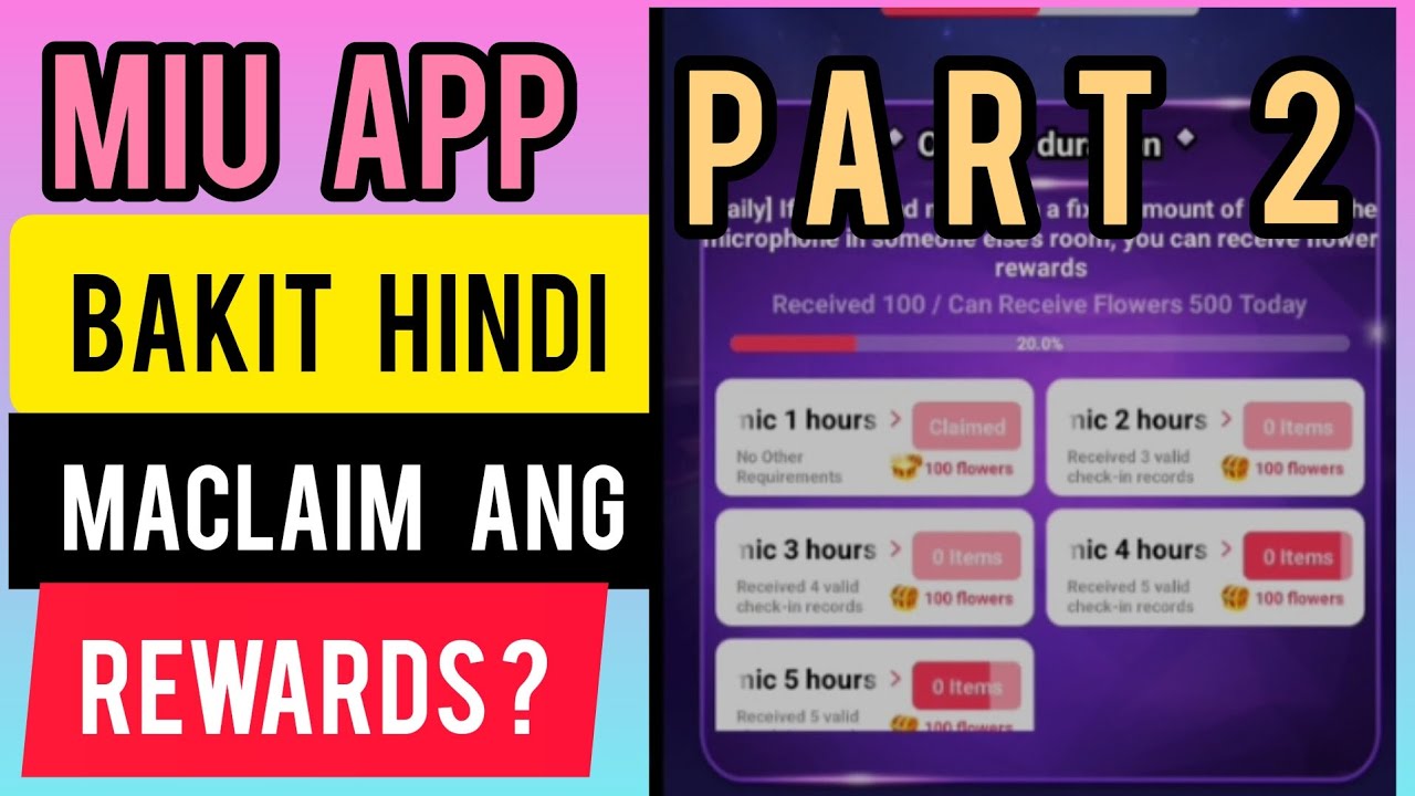 Miu App: FACTS about miu app | Bakit hindi maclaim ang rewards? - YouTube