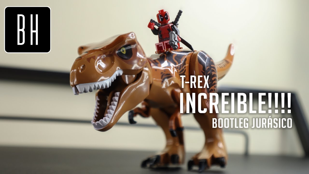 Lego Jurassic World T-rex Bootleg #jurassicworld #bootlego #lego # ...
