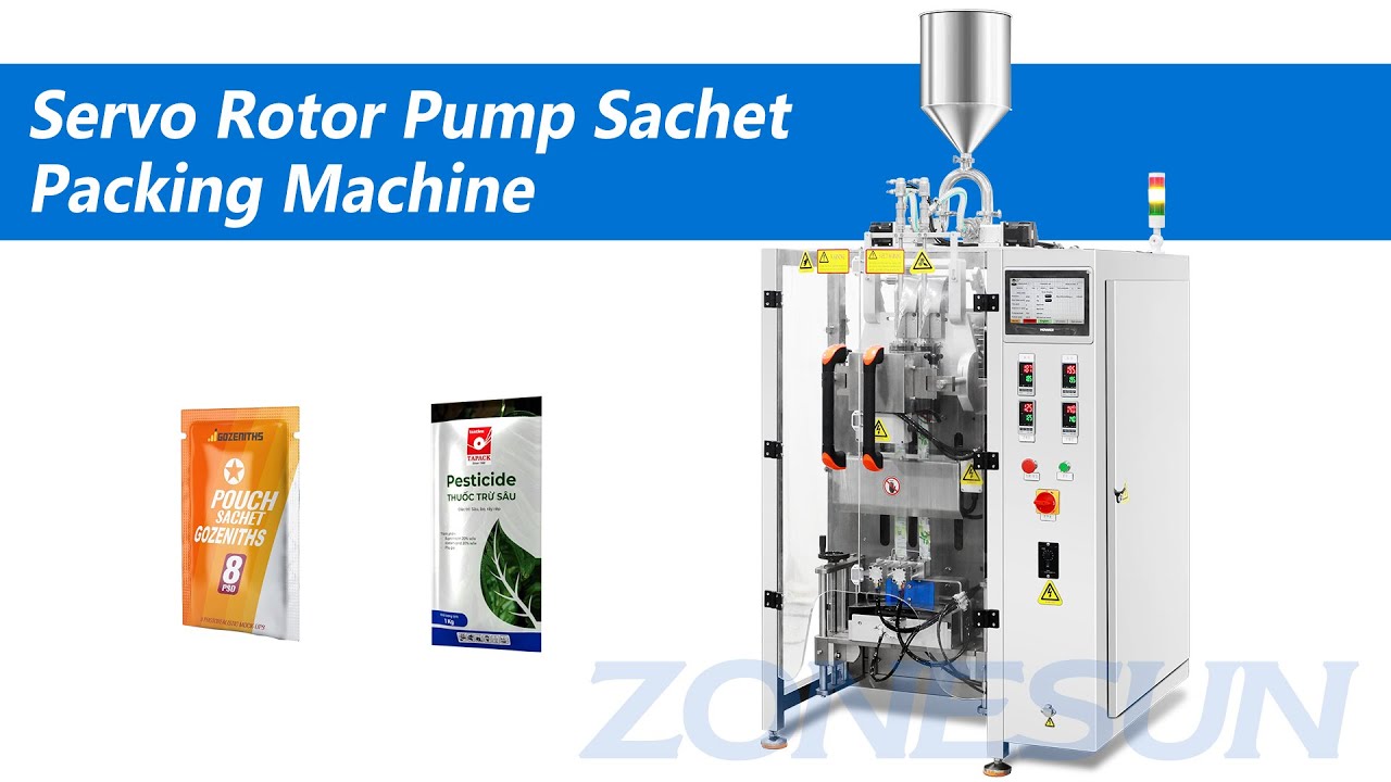 How To Use Vertical 2 Lanes Sachet Packing Machine? (80-100pcs/min ...