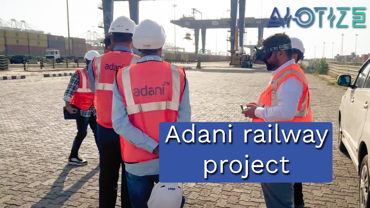 Adani railway project | AIOTIZE - YouTube