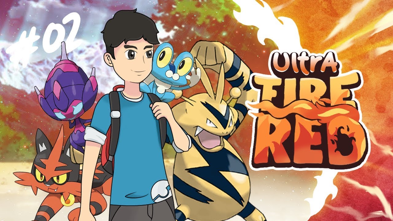 Pokémon Ultra Fire Red - VENCEMOS O PRIMEIRO GINÁSIO! #02 - YouTube