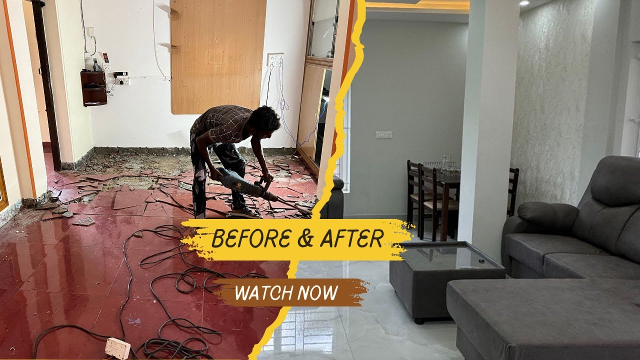 Before & after | Repair & Renovation techniques from beginning to ...