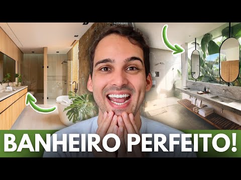 O BANHEIRO PERFEITO — Conforto, Acabamentos, Iluminação e Estética