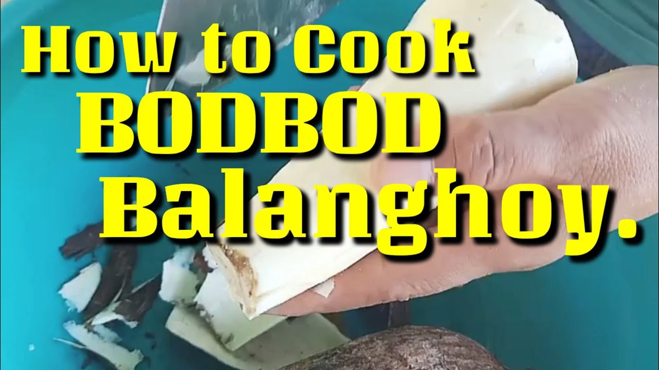 How to cook bodbod balanghoy. Cassava roll delicacy. - YouTube