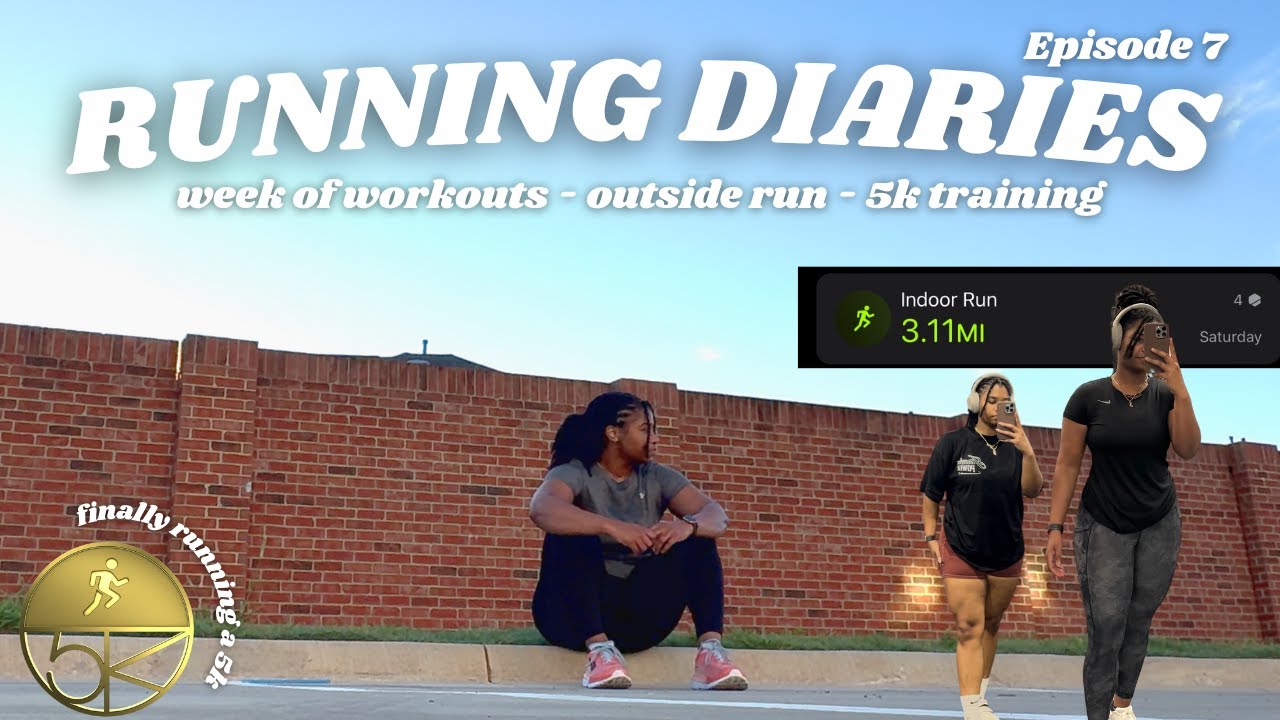 Running Diaries Ep7 | finally running a 5k, week of workouts - YouTube