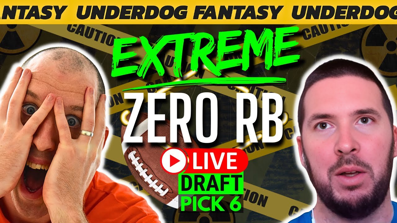Zero RB Strategy: Don’t Panic If You Miss Out On Your Targets - YouTube