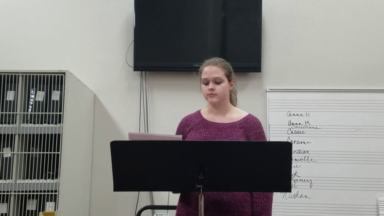 Cassie Clement - Mary, Did You Know? - YouTube