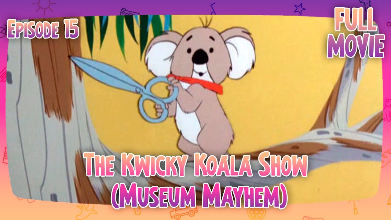 The Kwicky Koala Show (Museum Mayhem) | English Full Movie | Animation ...