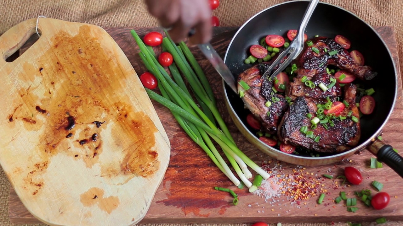 How To Make Cinnamon Garlic Soy Chicken | Miss Mandi Throwdown - YouTube