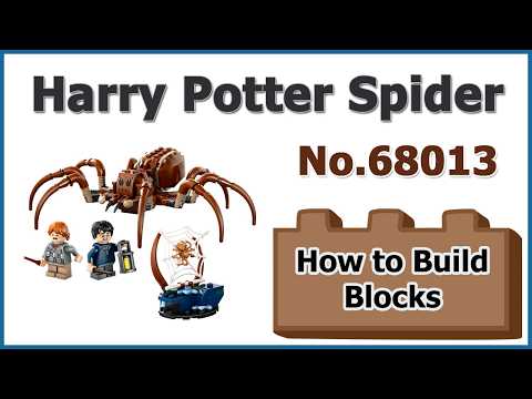 How to Build Harry Potter Spider Blocks - Wizarding World No.68013 Instructions Specifications