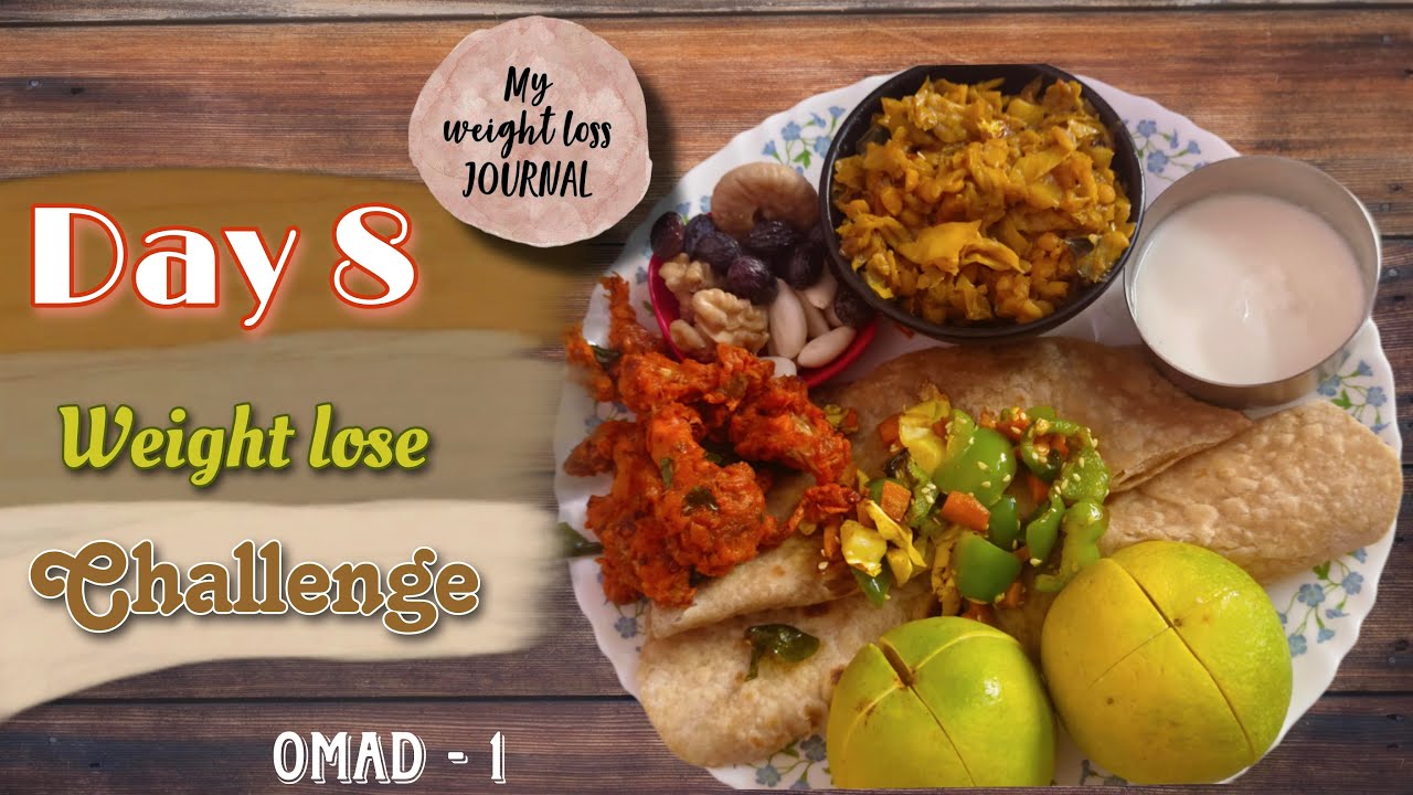 8 Day of weight lose journey | 72 kg to 60 kg weight lose challenge ...