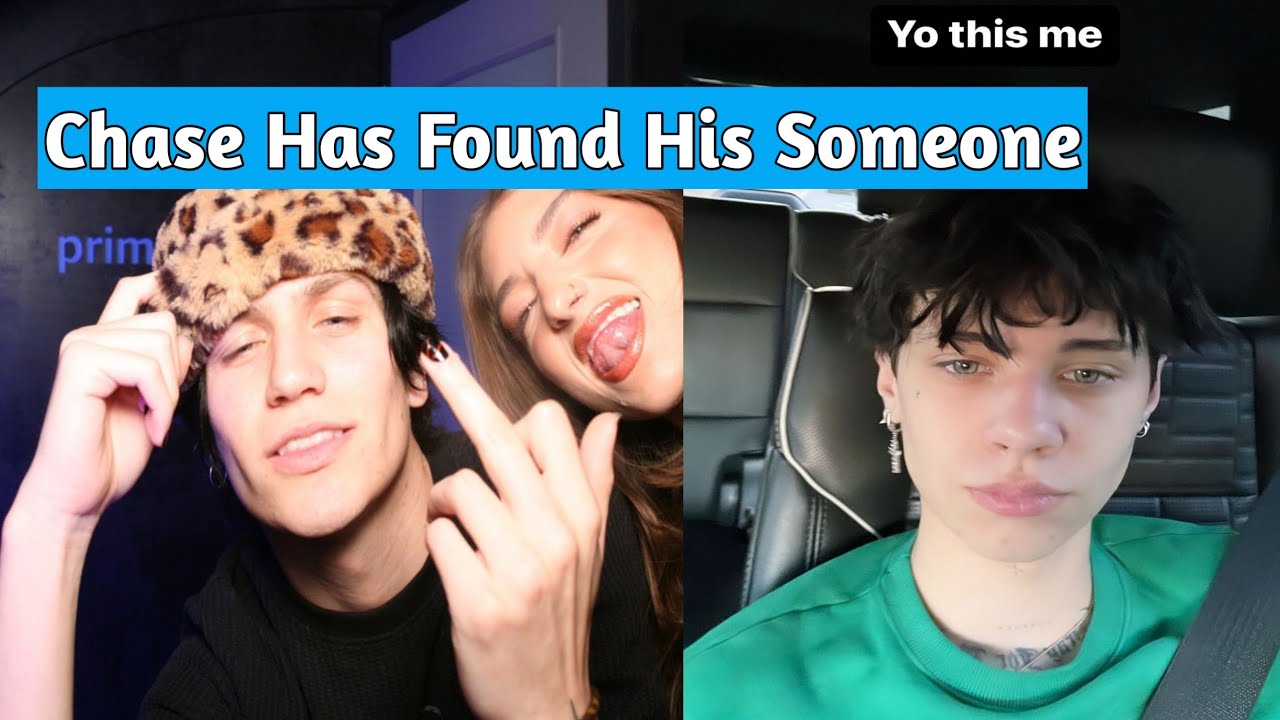 Chase Hudson Looks Happy With His New Girlfriend Charli Damelio Reacts Youtube
