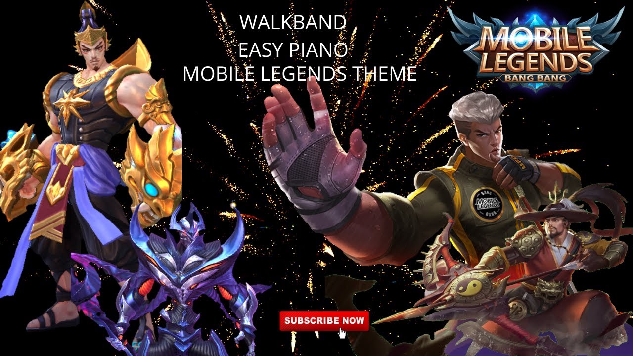 Mobile legends Theme | Walkband | Easy Tutorial | Piano - YouTube