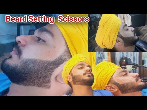 L Beard styles sardar ji Cutting By Jass Barber🔥 | Beard Styles for men ...