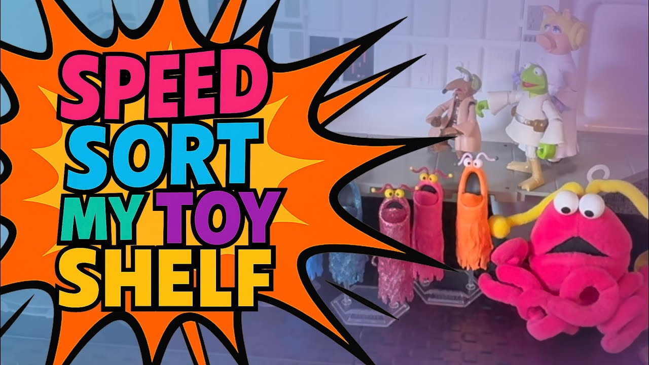 Organize With Me: Sorting Muppets & Sesame Street Toys (Sped Up) - Day ...