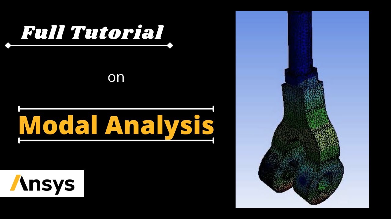 How to do Modal Analysis on Fork | How to Find Frequency Range of Fork due to Vibration | Ansys ...