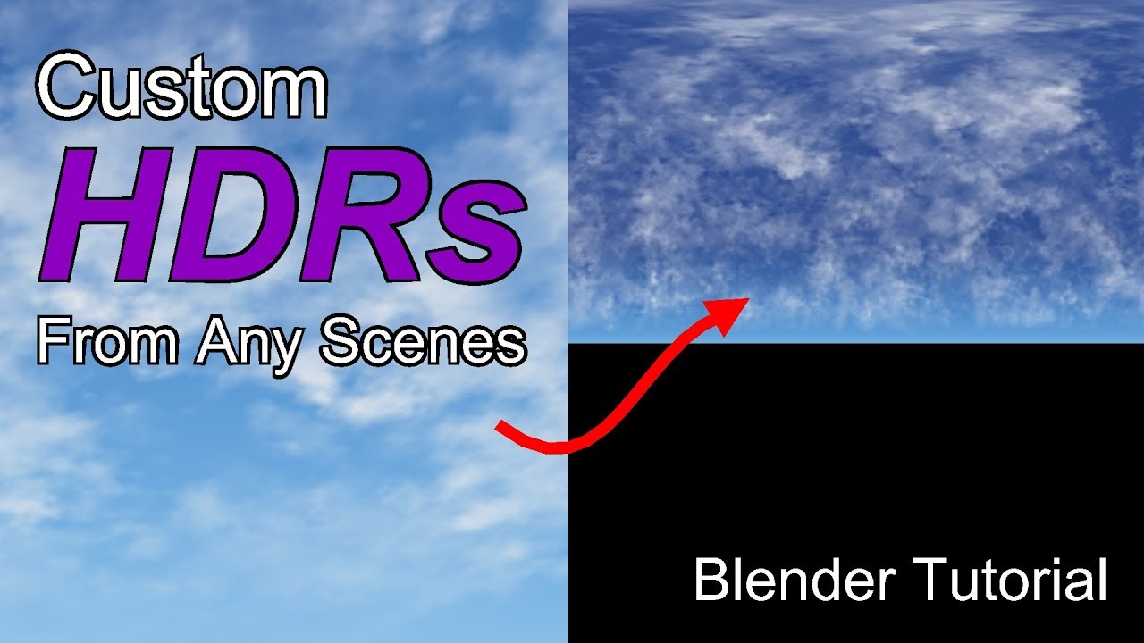 How to Make Your Own HDR Images in Blender - YouTube