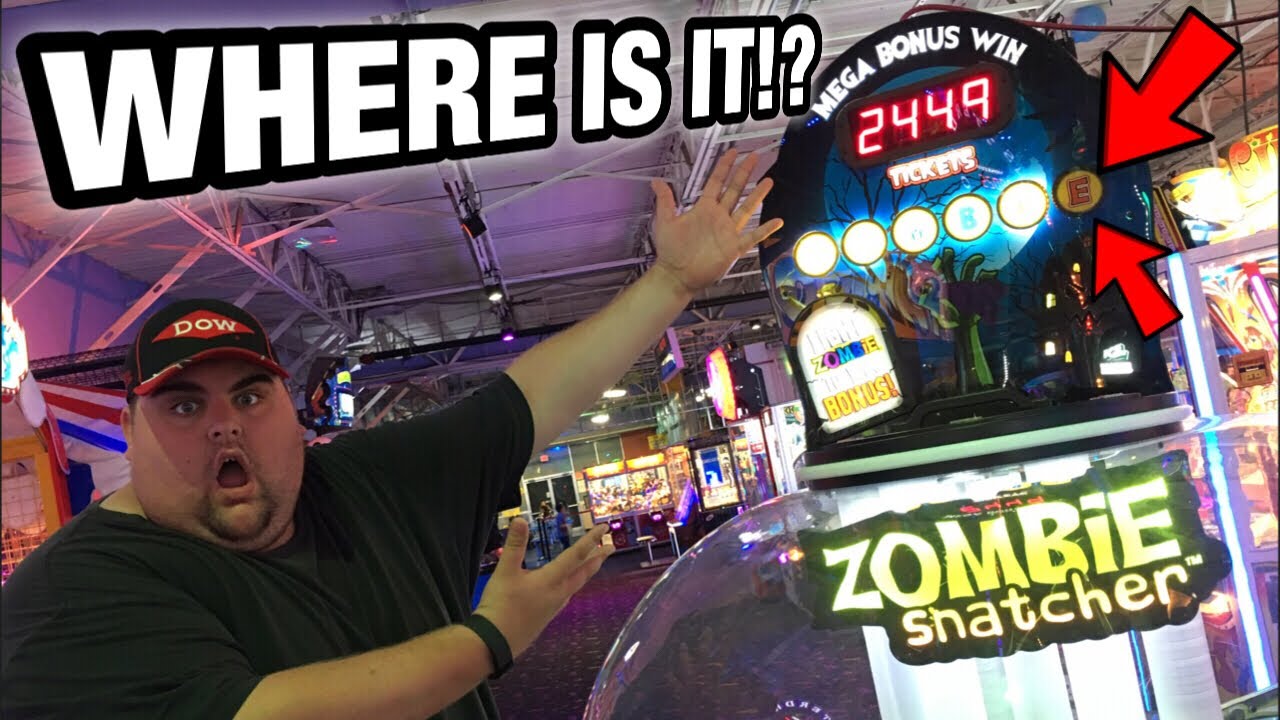 ZOMBIE SNATCHER JACKPOT!!! HOW CAN I GET THE “E”?? (ClawBoss Arcade ...