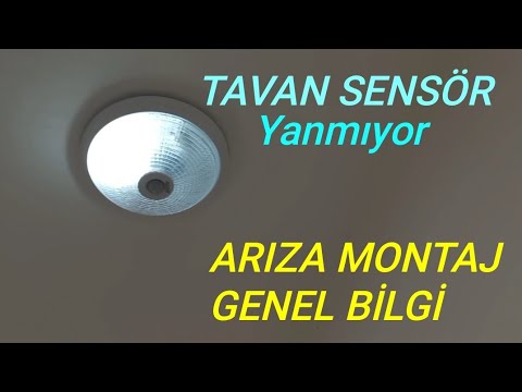 Sensörlü Lamba Bağlantısı Ayarı Nasıl Yapılır Arıza Tamir Değiştirme