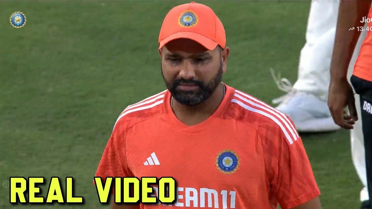 Rohit Sharma crying after shameful defeat against England in Test Match ...