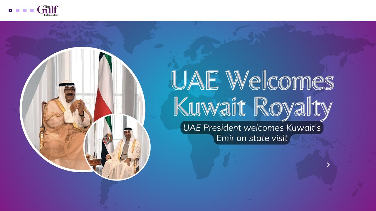 UAE Welcomes Kuwait Royalty! UAE President welcomes Kuwait Amir on a ...