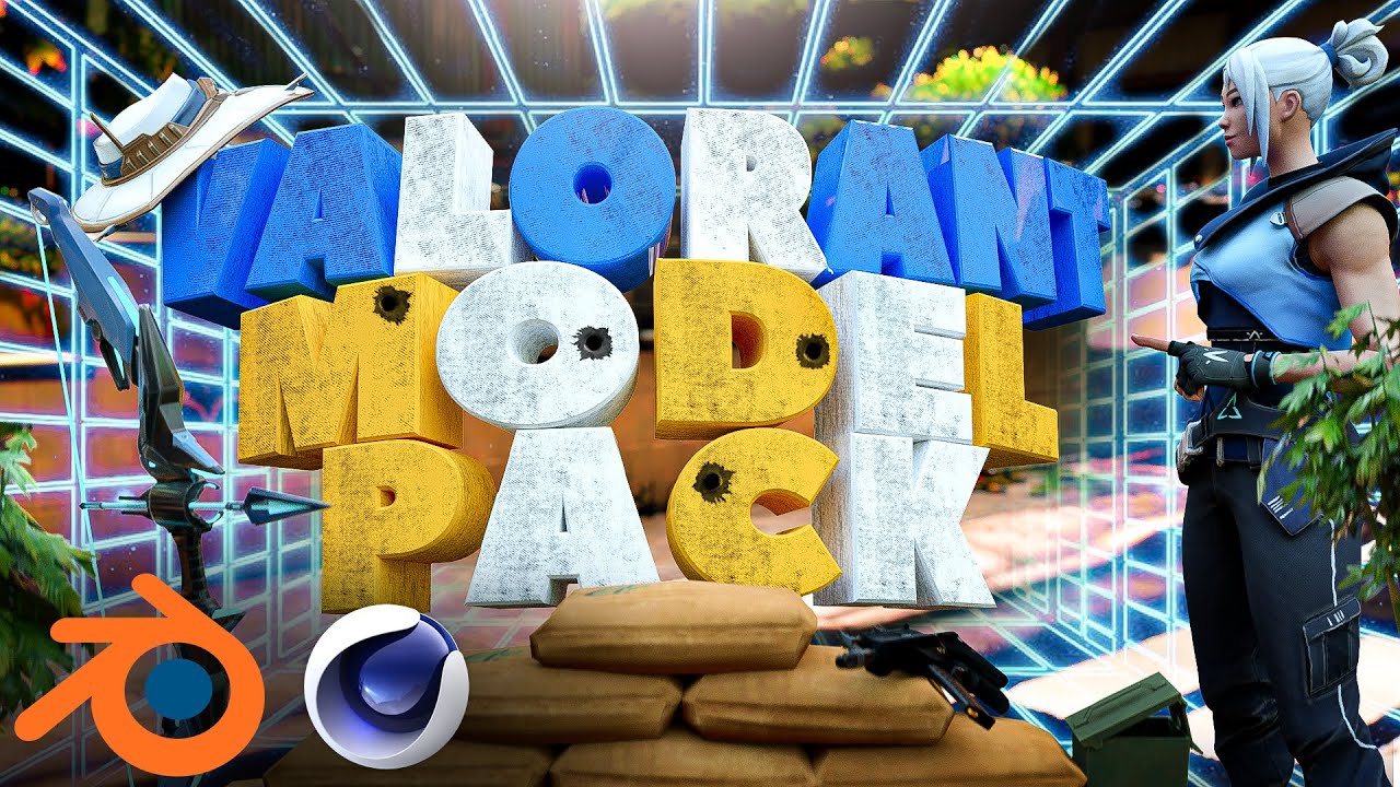 Valorant 3D Model Pack - YouTube