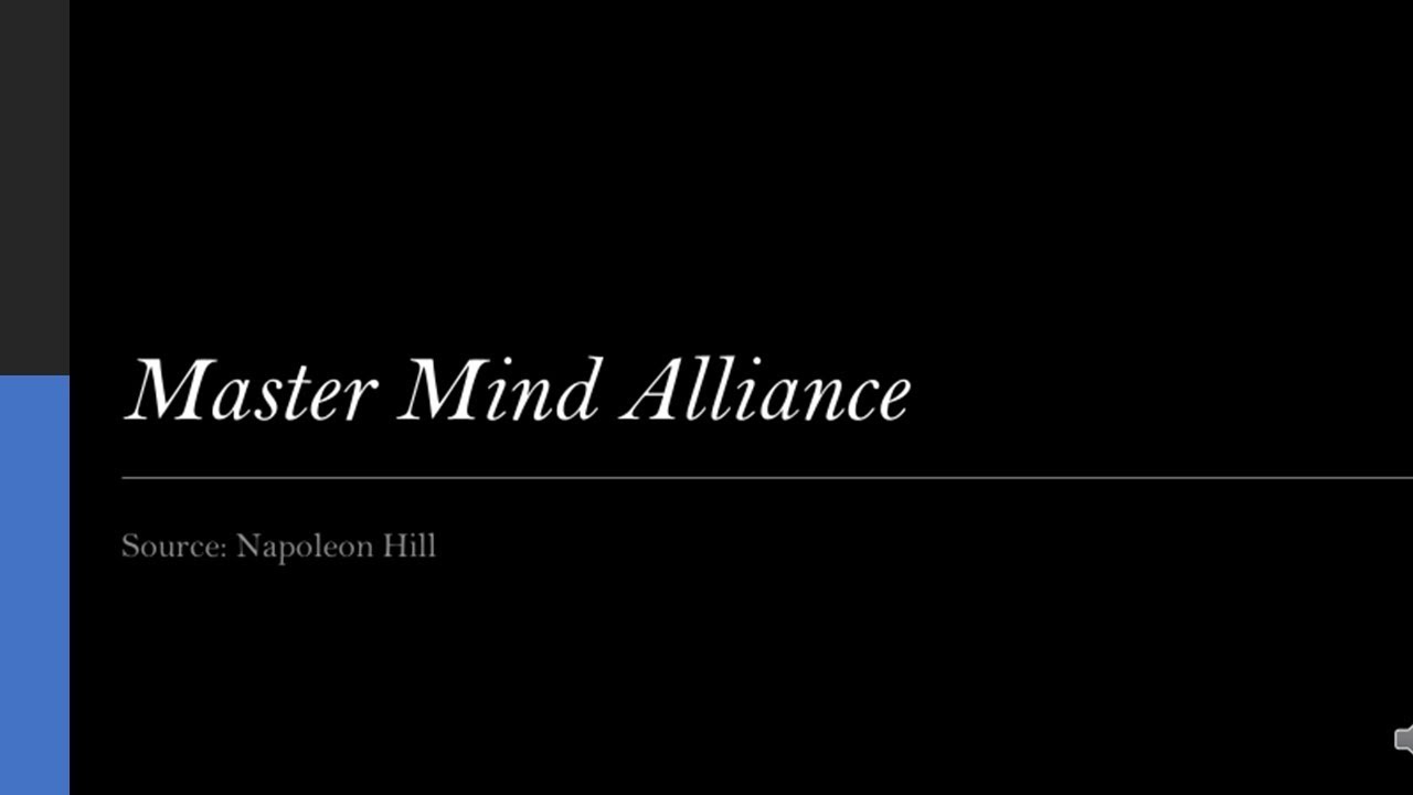 Success Principle 2 - Master Mind Alliance - YouTube
