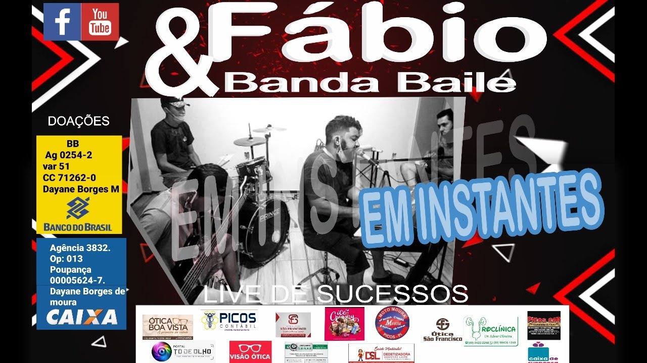 LIVE FABIO E BANDA BAILE AO VIVO - YouTube