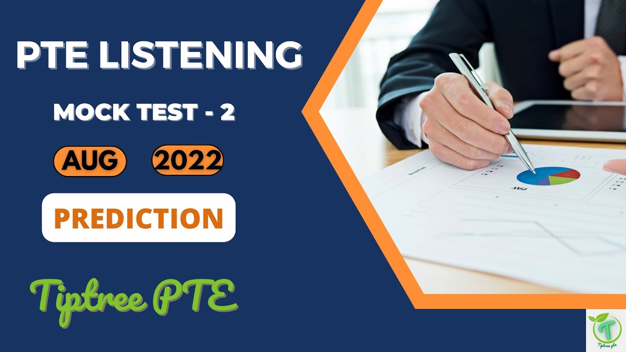 PTE LISTENING FULL MOCK TEST | AUG 2022 PREDCTIONS | #pte # ...