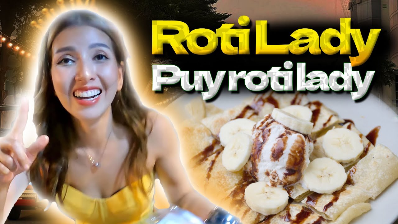 Most Famous Banana Roti Lady - Thai Street Food - YouTube