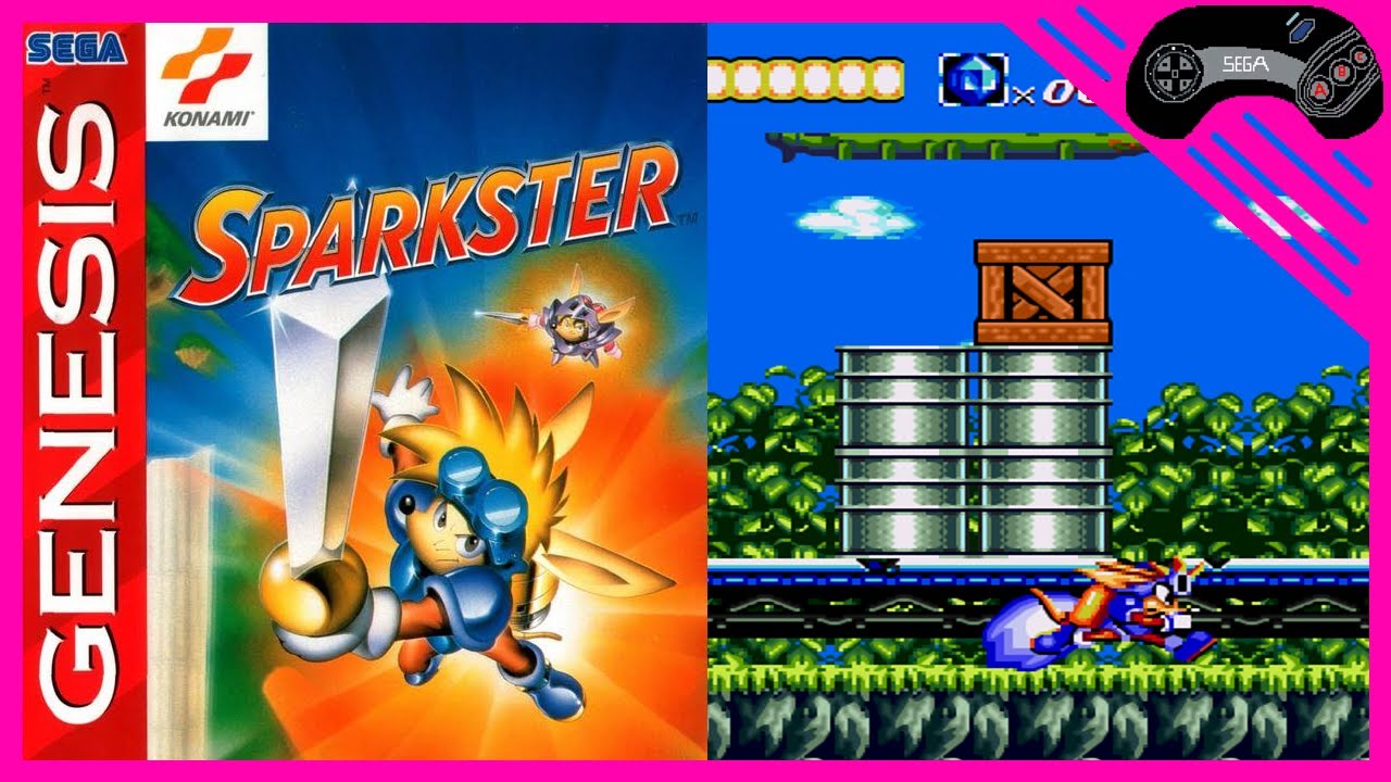 Sparkster Rocket Knight Adventures 2 MD - Livestream - YouTube
