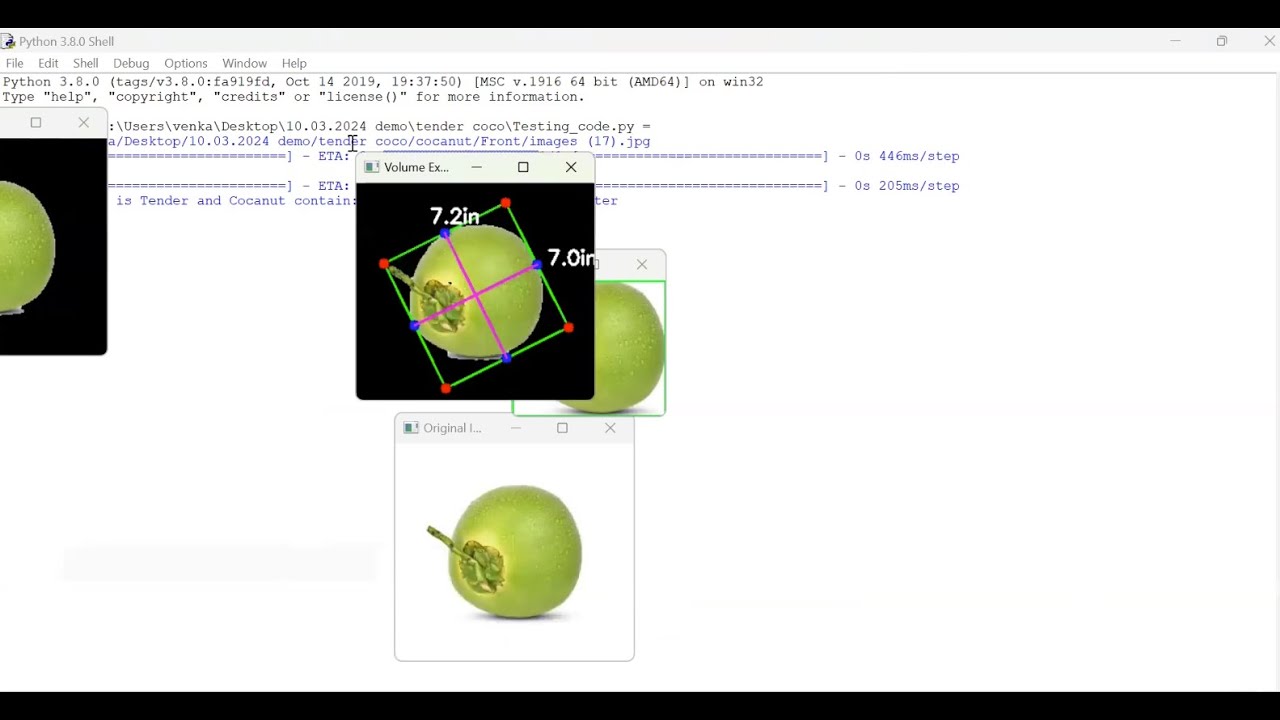 Estimation Of Water Volume Based On External Image Features Of Tender ...