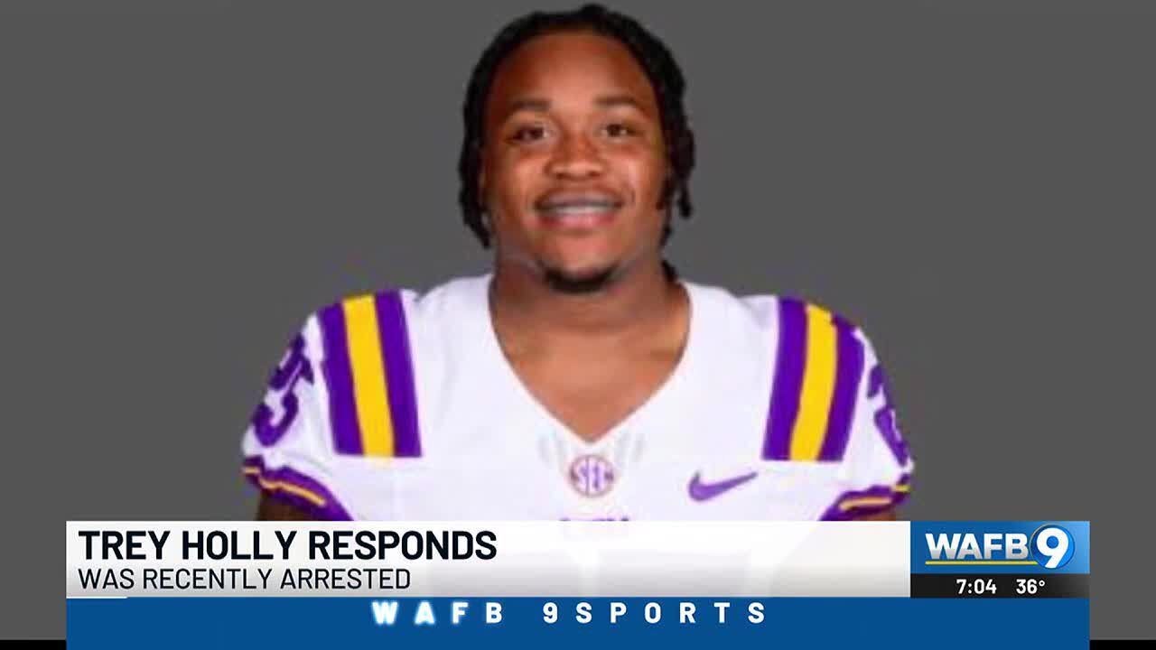 LSU running back claims he is ‘100% innocent’ after arrest for ...