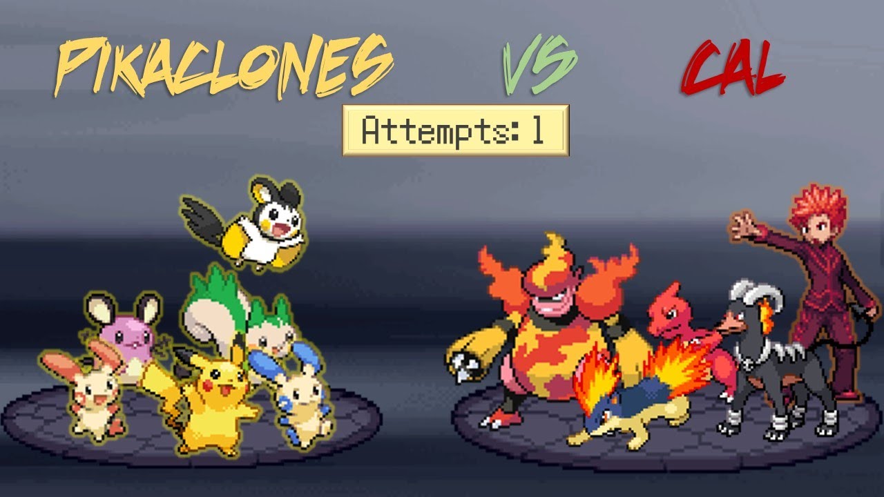 Pokémon Reborn: Pikaclones vs. Volcanic Cal #1 - YouTube