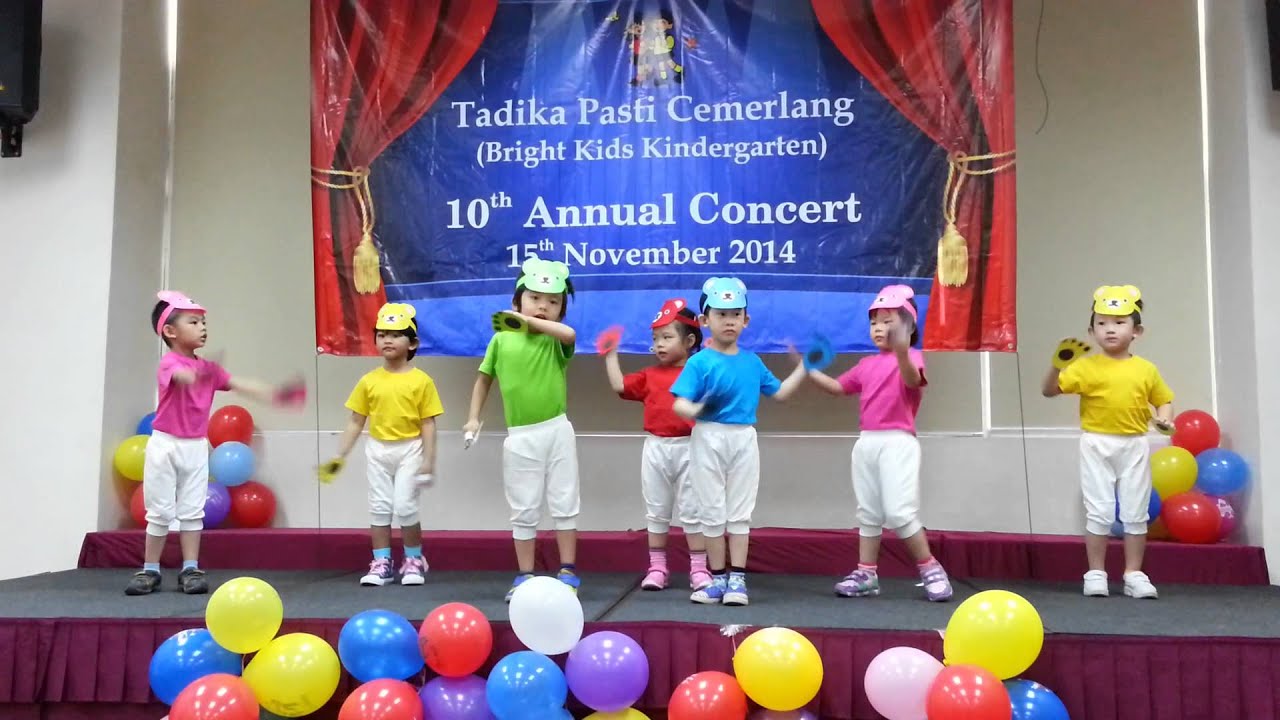 Bright Kids Kindergarten 10th Annual Concert (15 Nov 2014) - Gummy Bear ...