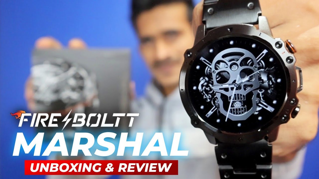 Fire Boltt Marshal Unboxing & Review🔥Toughness Overloaded 💎 fire boltt ...