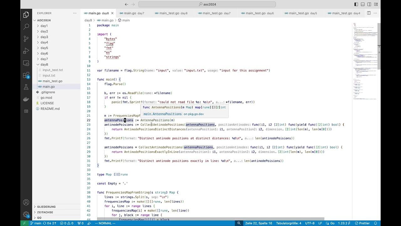 Advent of Code 2024 in Golang #15 & #16 - YouTube