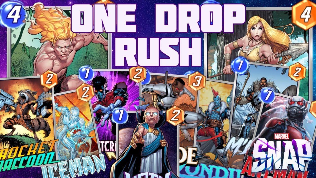 Overwhelming Numbers! - Marvel Snap - 1 Drop Deck Gameplay - YouTube